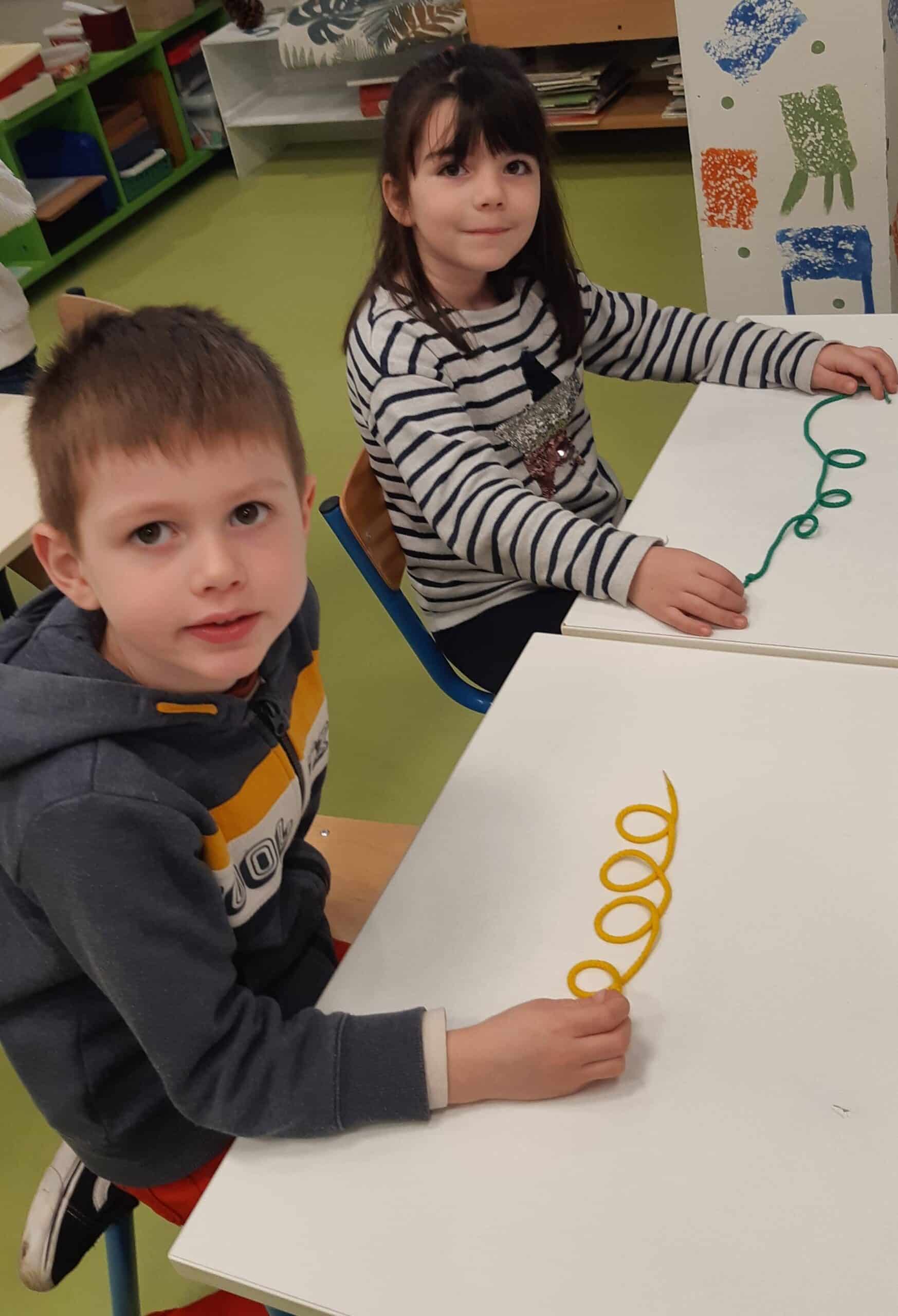 Activités de Graphisme sur les Boucles en Maternelle MS et GS, avec des ...