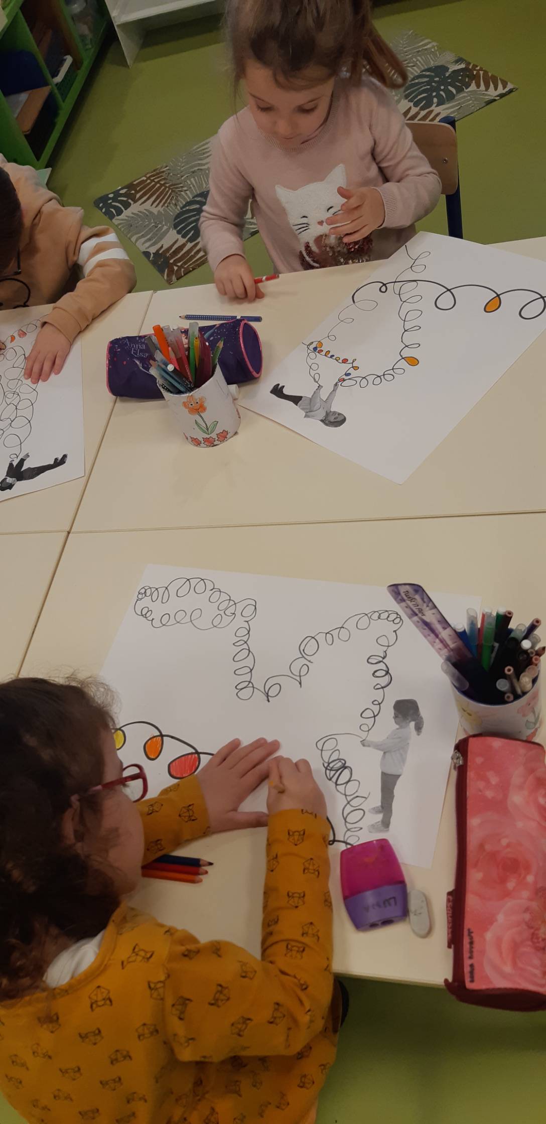 Activités de Graphisme sur les Boucles en Maternelle MS et GS, avec des ...